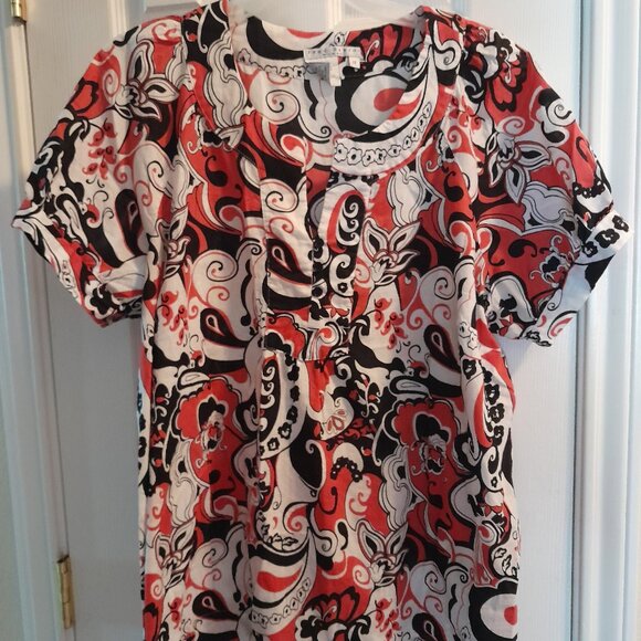 Fred David | Tops | Fred David Womens Cotten Blouse | Poshmark